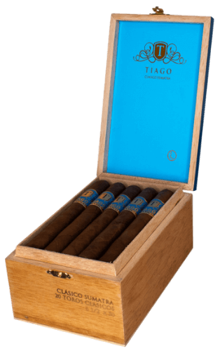 LUCIANO CIGARS- "TIAGO CLÁSICO SUMATRA" – Black Box Cigar Club