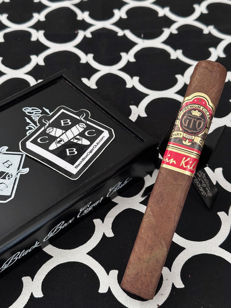 GTO Cigars- Painkiller (box pressed corojo) – Black Box Cigar Club