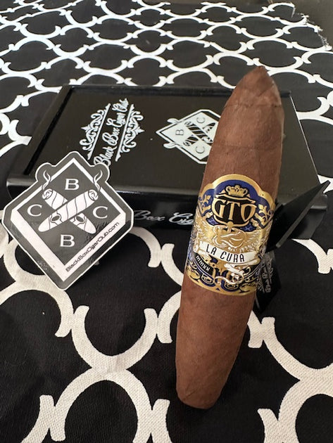 GTO Cigars- LaCura – Black Box Cigar Club